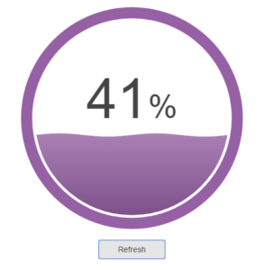 React Liquid Gauge Component | Reactscript