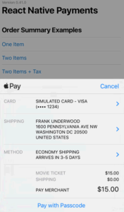 React Native Payments | Reactscript