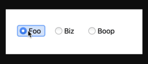 Accessible Radio Group Component For React | Reactscript