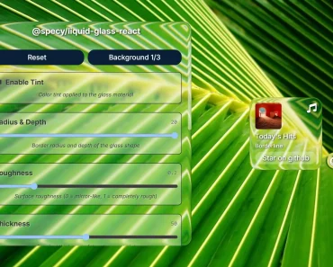 Native iOS Liquid Glass Effects for React Native - expo-liquid-glass-view | Reactscript