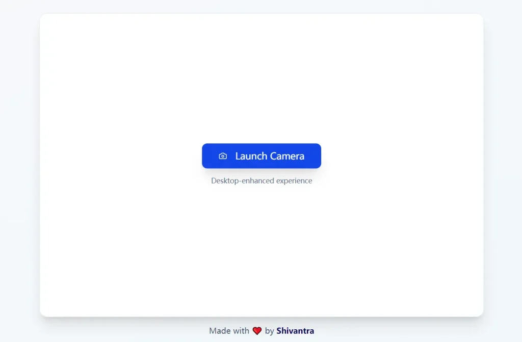 React Web Camera Component for Multi-Image Capture | Reactscript